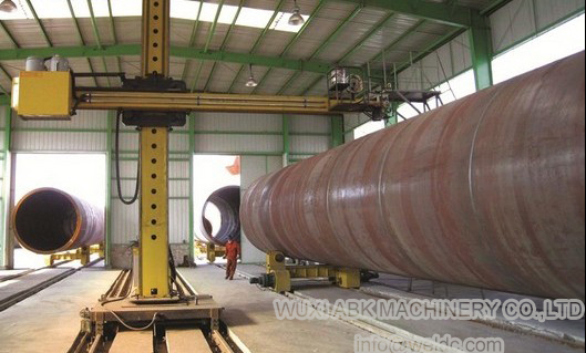 Wind Tower Welding Line – welding rotator, pipe welding rotator,rotary ...